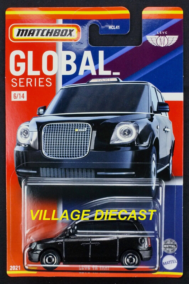 2021 Matchbox Global Series #6 LEVC TX Taxi BLACK METALLIC | MOC ...