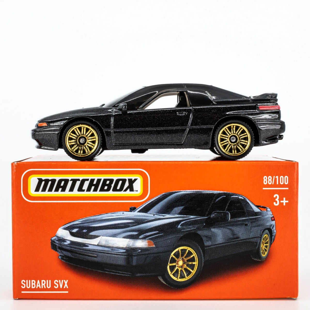 2022 Matchbox Power Grabs #88 Subaru SVX EBONY PEARL METALLIC (BLACK ...