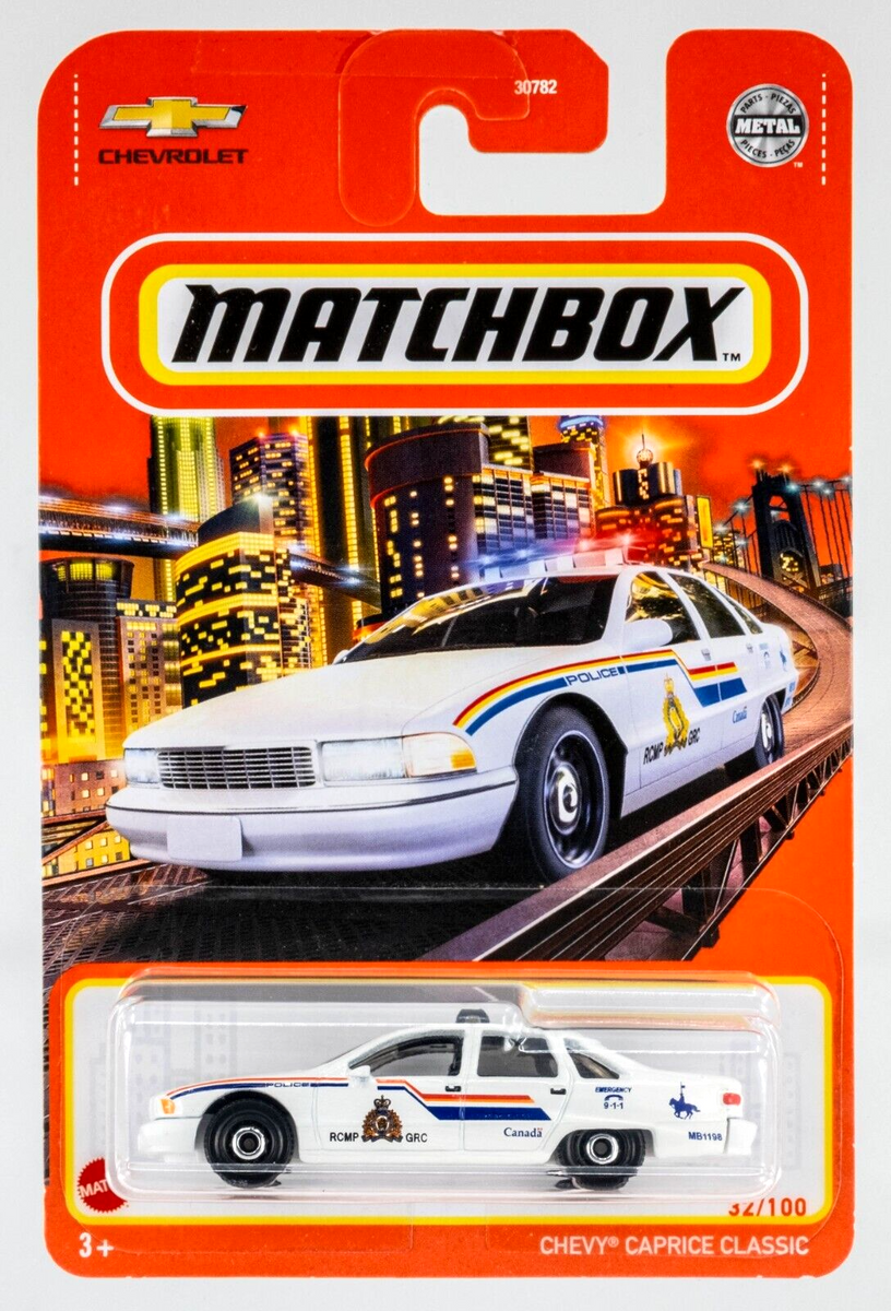 2021 Matchbox #32 Chevy Caprice Classic (Police) RCMP CANADA | FSC ...