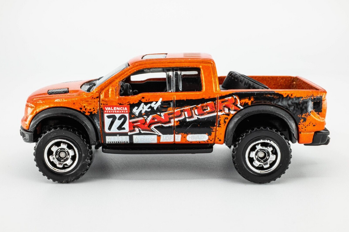 2015 Matchbox #118 Ford F-150 SVT Raptor ORANGE METALLIC | MINT ...