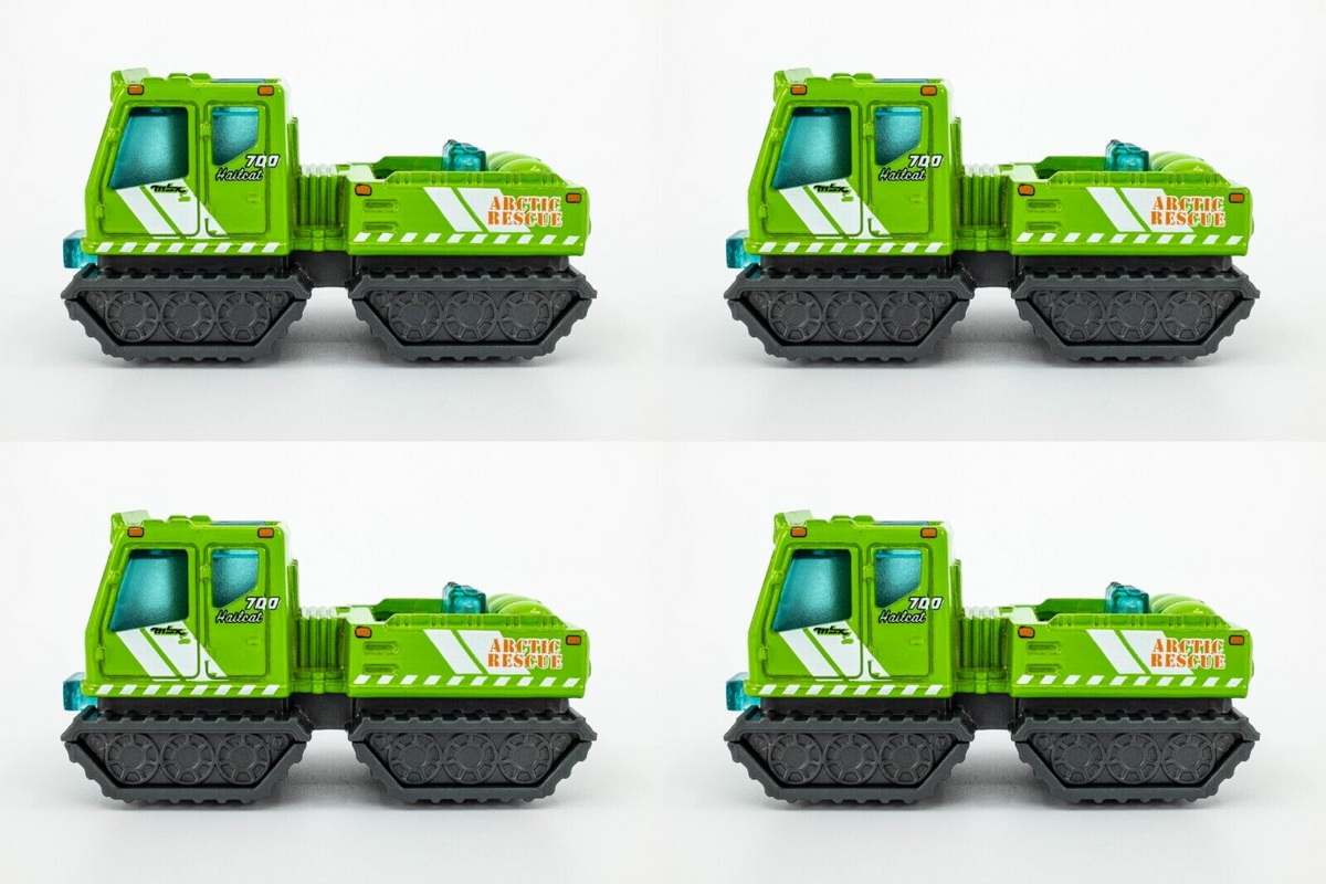2022 Matchbox "MBX Mountain II" Hailcat GREEN | ARCTIC RESCUE | 4-PK L ...