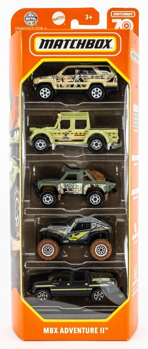 2023 Matchbox MBX Adventure II 5-Pack | Toyota | Ghe-O | Honda | FSB ...