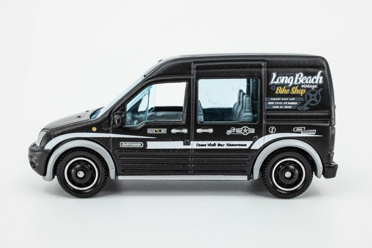 2019 Matchbox "MBX Service Crew" Ford Transit Connect BLACK | LONG BEA ...