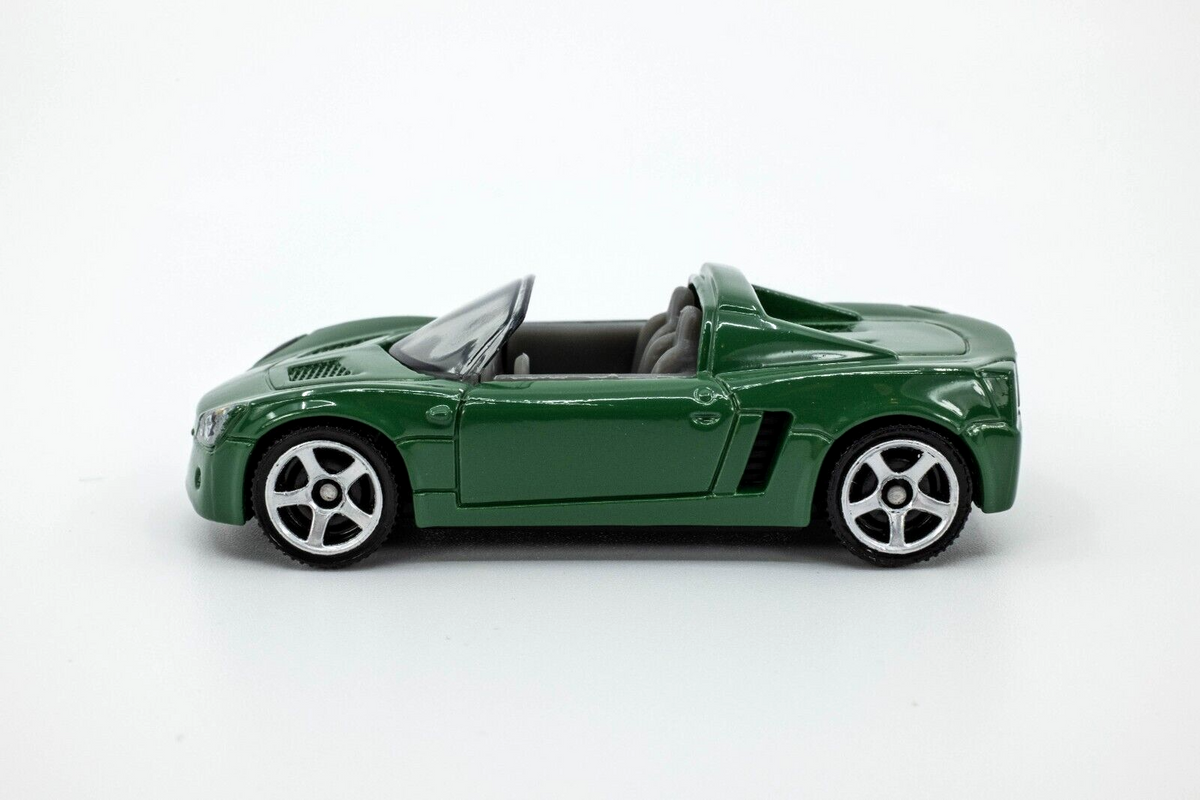 2017 Matchbox "Open Roadsters" Opel Speedster BRITISH RACING GREEN | M ...